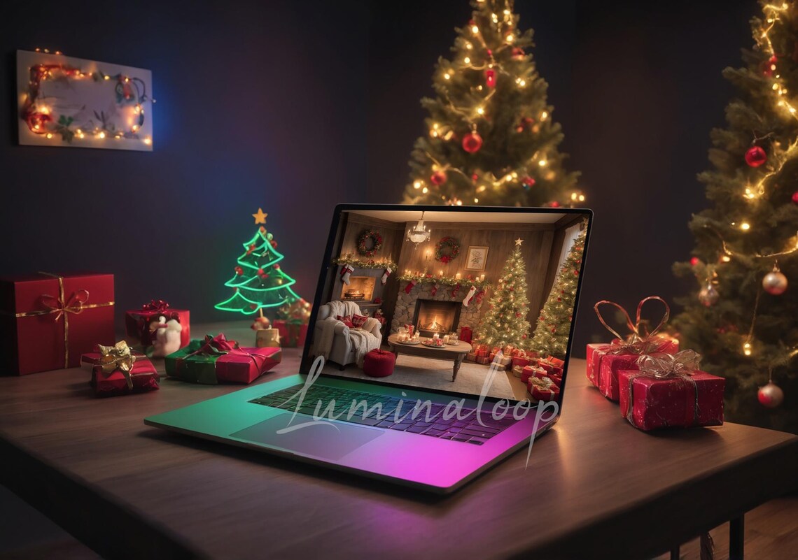 ANIMATED BACKGROUND | Magical Christmas Haven | Lofi Cozy Fantasy ...