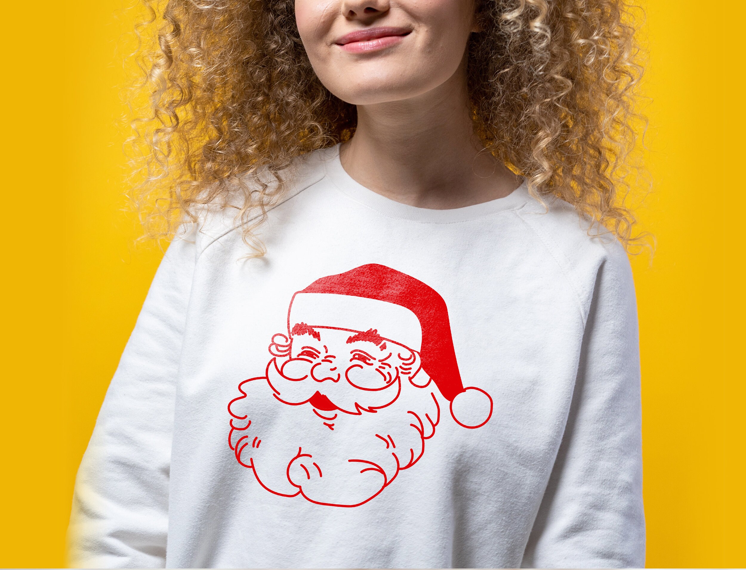 Santa Face Svg Santa Claus Svg Christmas Svg Santa Head - Etsy