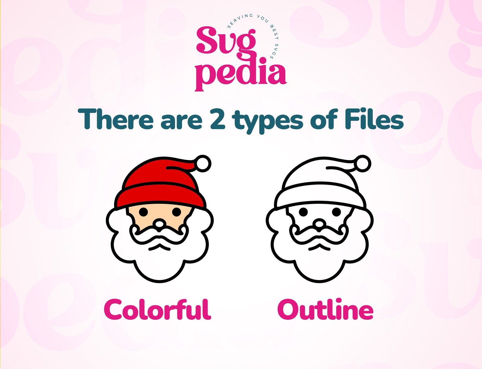 Santa Face Svg, Santa Claus Svg, Christmas Svg, Santa Head Svg, Funny ...