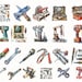 Tools Clipart Bundle, Mechanic Tool Clipart, Repair Tools PNG, Handyman ...