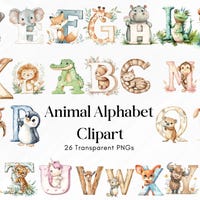 Teal Floral Alphabet Clipart: Ornate Monogram Letters (PNG JPEG ...