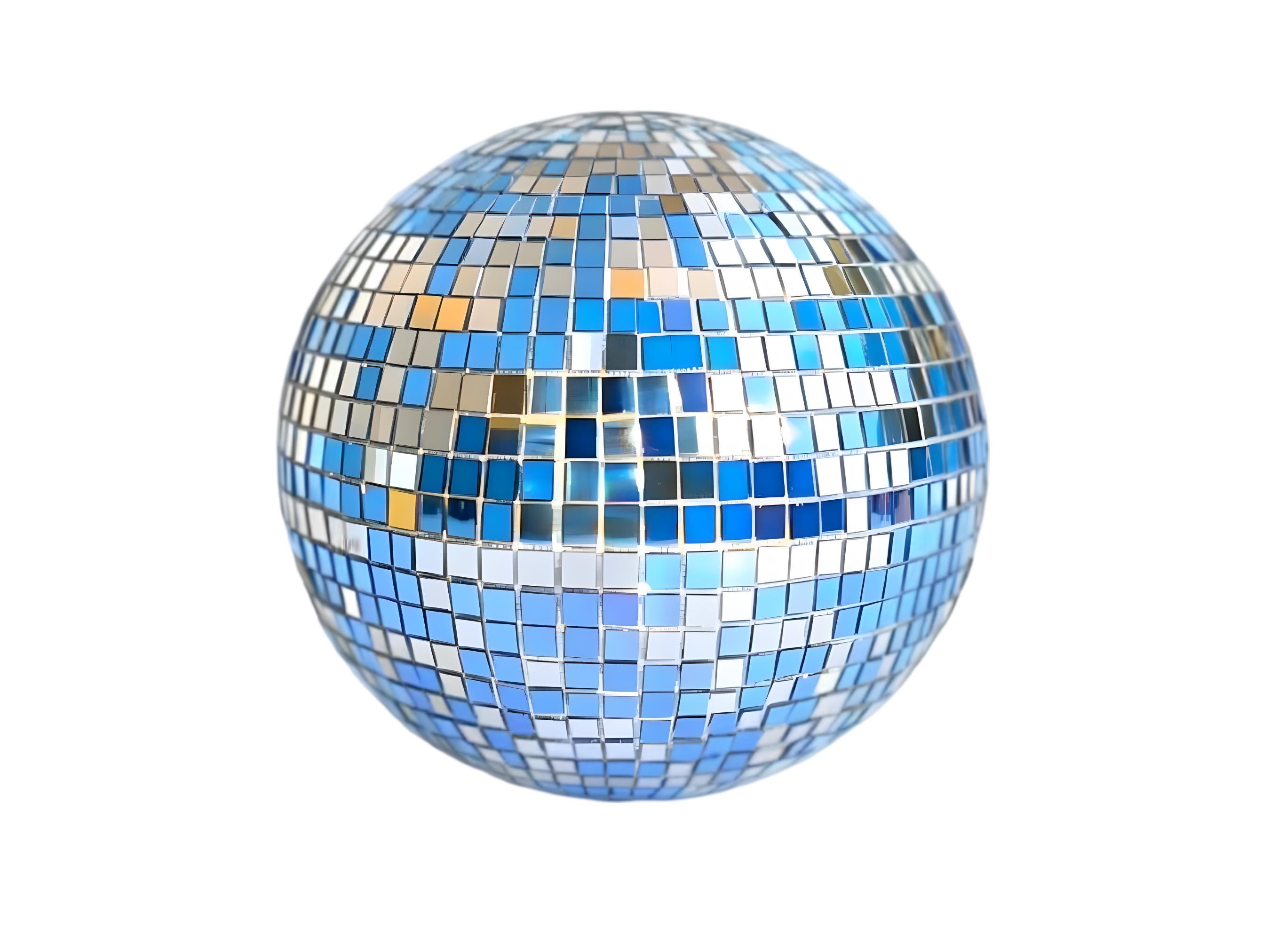 Disco Ball Clipart PNG, Dance Party Graphics, Mirror Balls, Silver ...