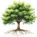 25 Tree of Life With Roots PNG, Green Tree Clipart Bundle, Oak Family ...