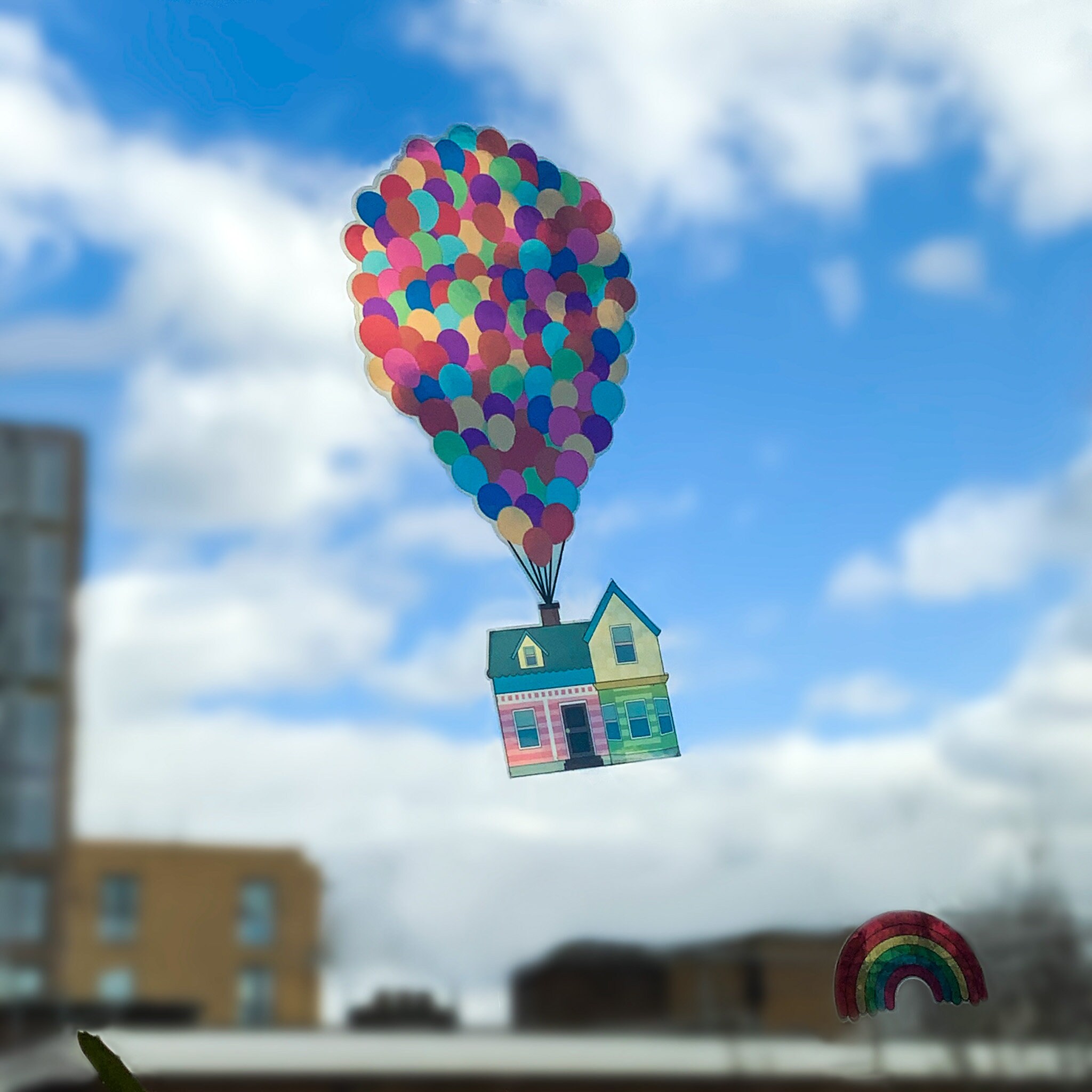 UP Movie House With Balloons Sticker & Adventure Print - Etsy UK