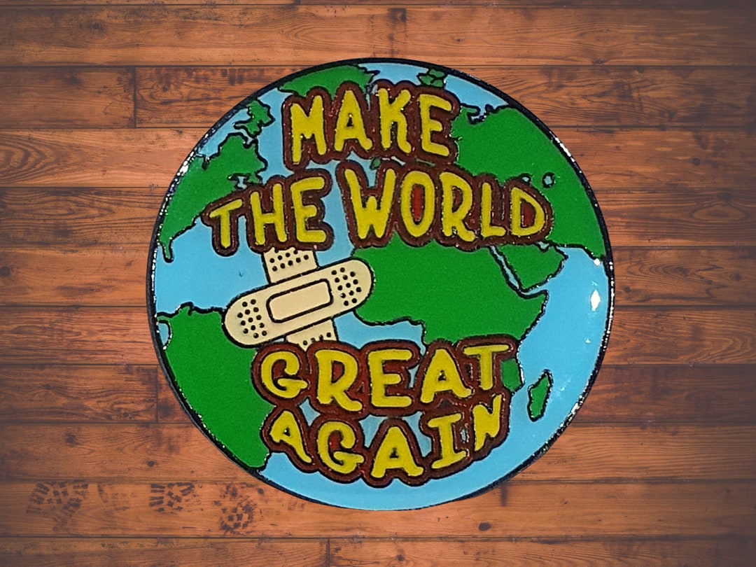 Make The World Great Again Enamel Pin Badge, Scouts, Guides - Etsy France