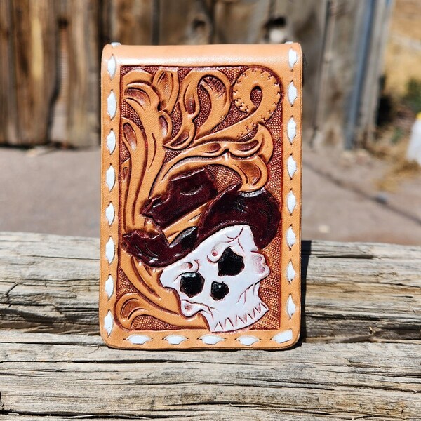 Hand Tooled Wallet - Etsy