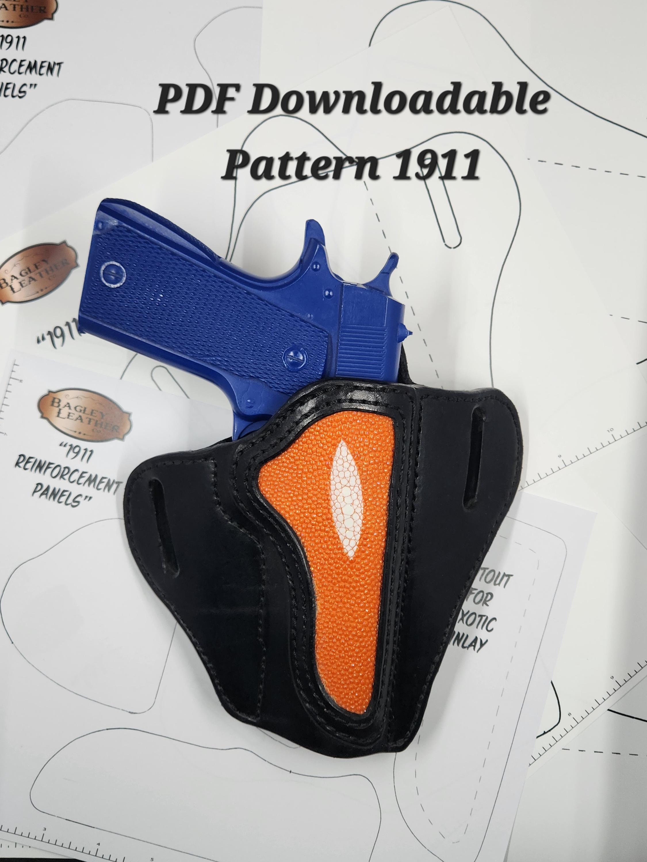 PDF Pattern for 1911 Holster - Etsy