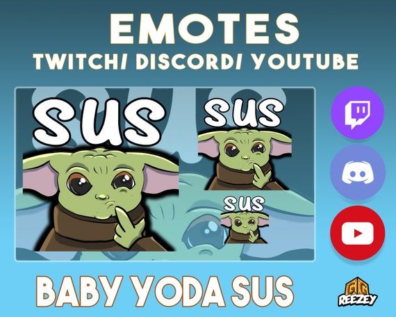 Emote Twitch Emote Grogu Emote Baby Yoda Emote Baby Yoda - Etsy Norway