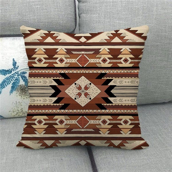 Aztec Pillow - Etsy