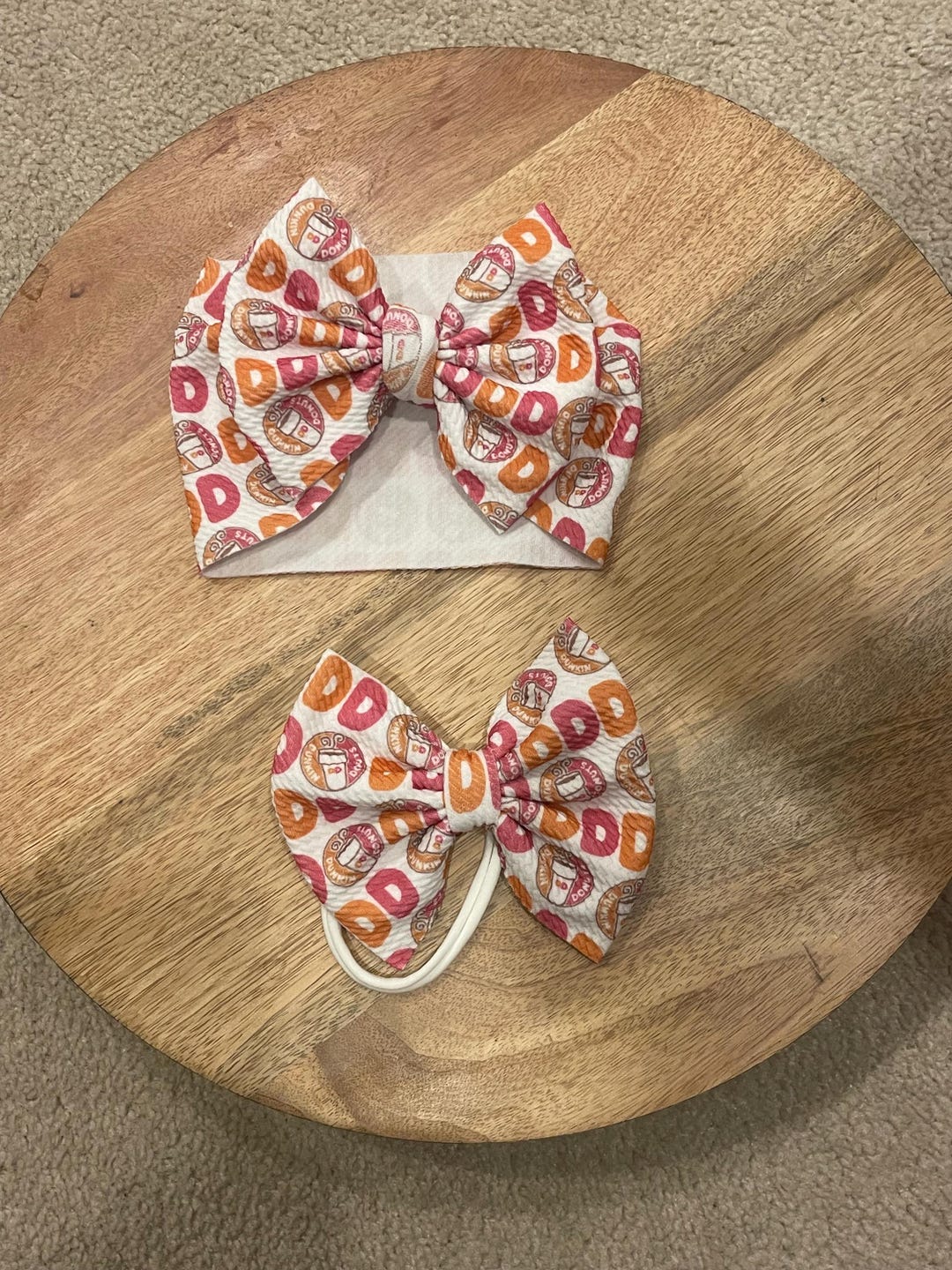 Dunkin Donuts Bows - Etsy