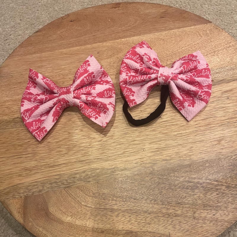 Barbie Hair Bow - Etsy