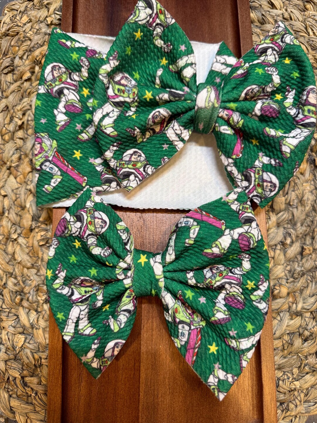 Buzz Lightyear Bows - Etsy