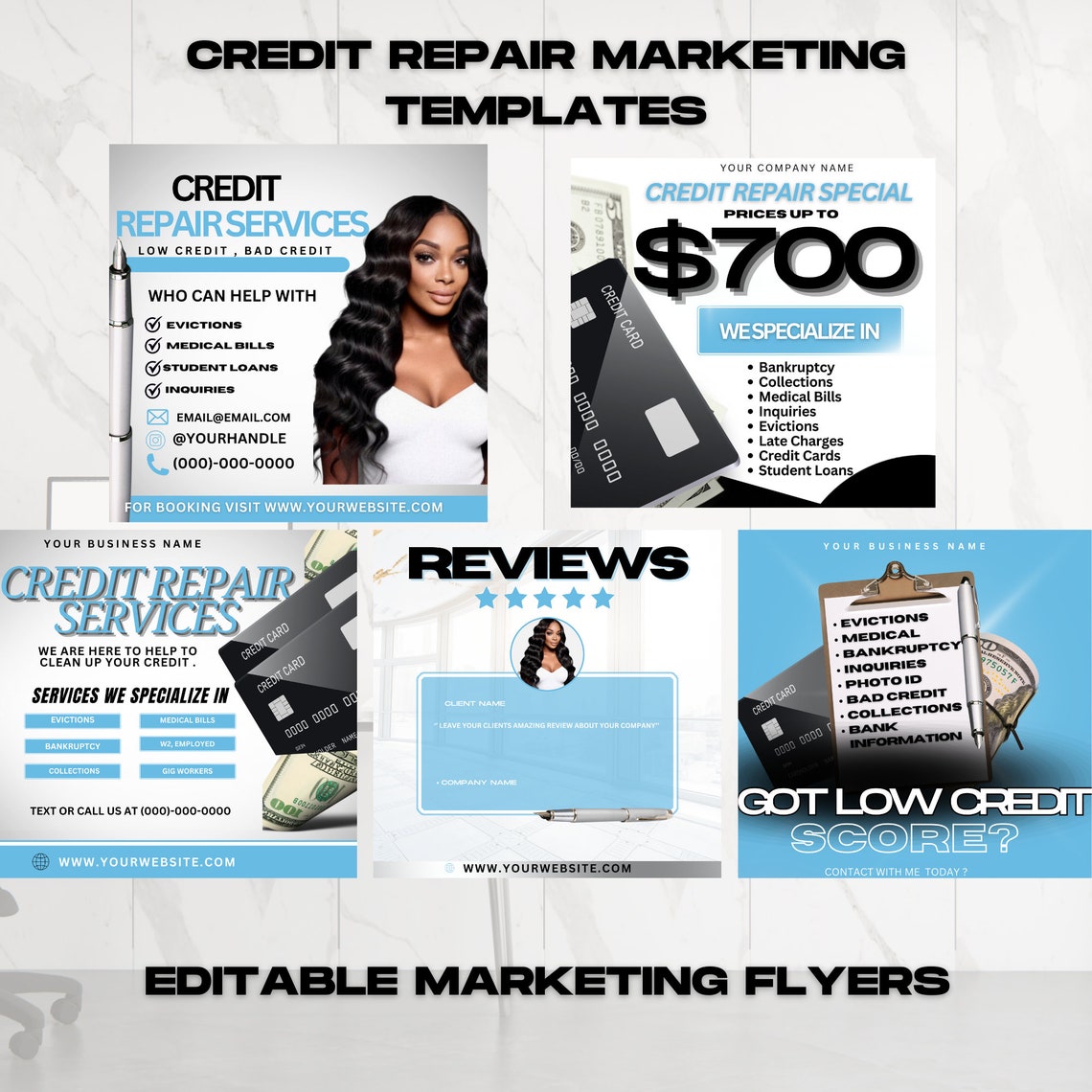 Credit Repair Bundle, Instagram, Credit Repairbundle, Credit Flyer ...