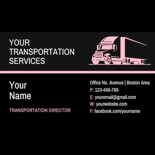 Logistics Business Cards - Etsy