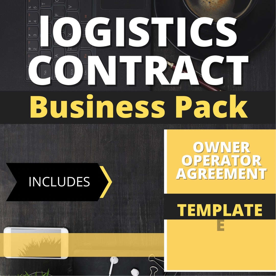 Owner Operator Agreement Contract - Etsy