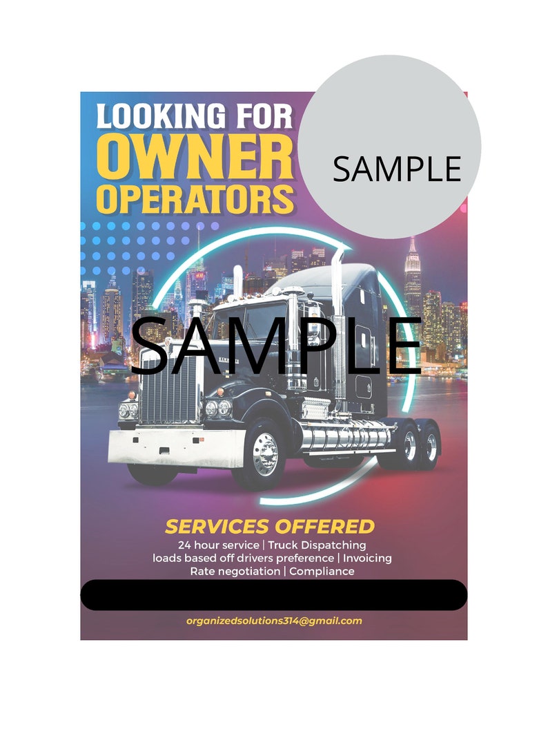 Freight Dispatcher Marketing Scripts and Diy: Marketing Flyer - Etsy