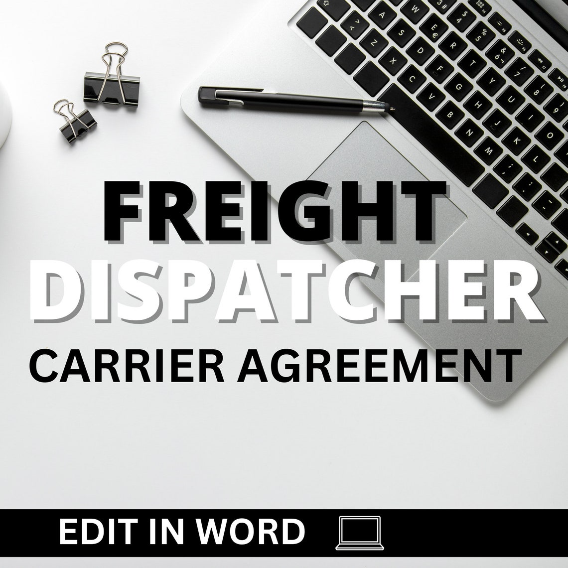 Freight Dispatch Editable Contract & Welcome Packet - Etsy