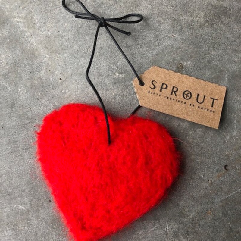 Wool Hearts - Etsy