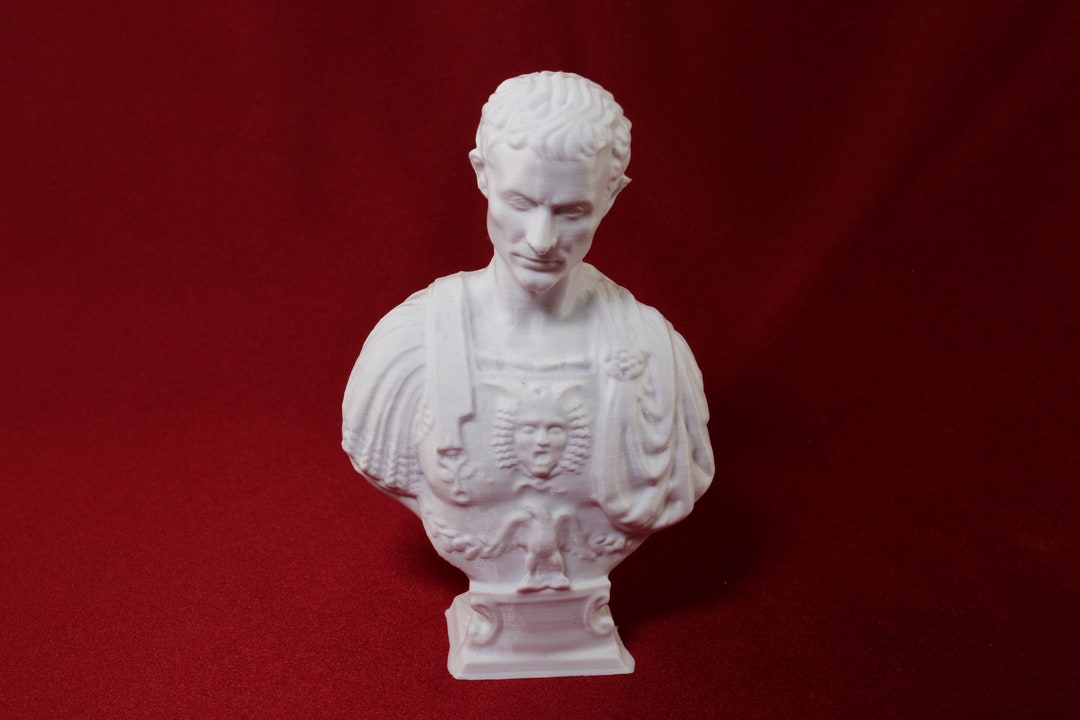 Julius Caesar Desktop Decoration Bust Sculpture - Etsy