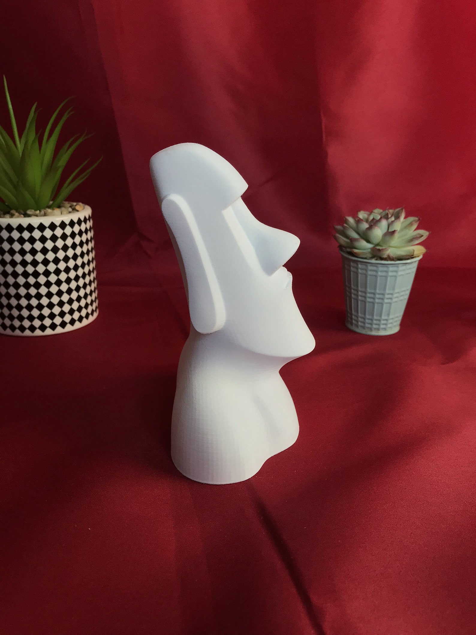 Moai Easter Island Heads Desktop Decoration Bust Sculpture - Etsy