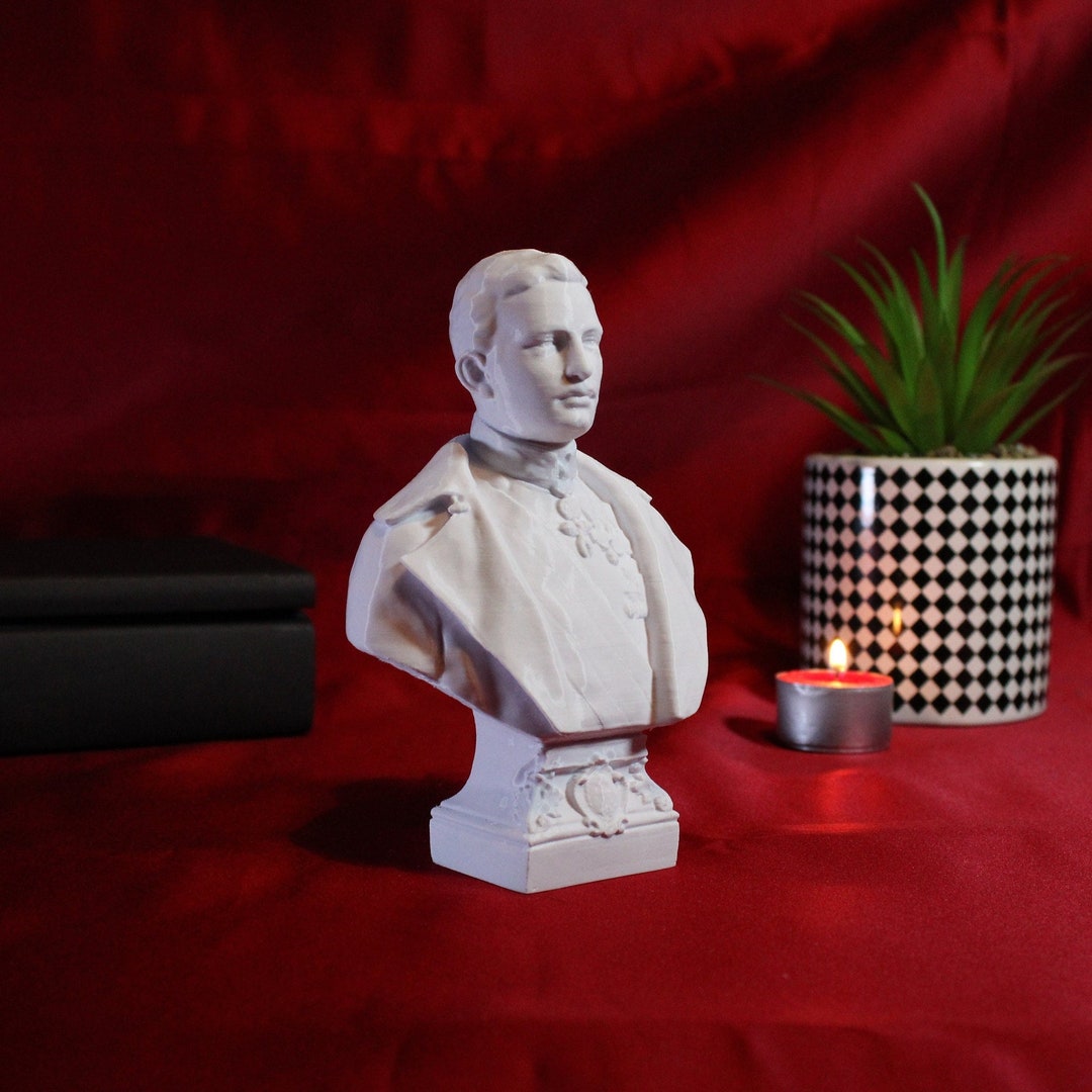 Charles I Emperor of Austria Desktop Decoration Bust Sculpture ...