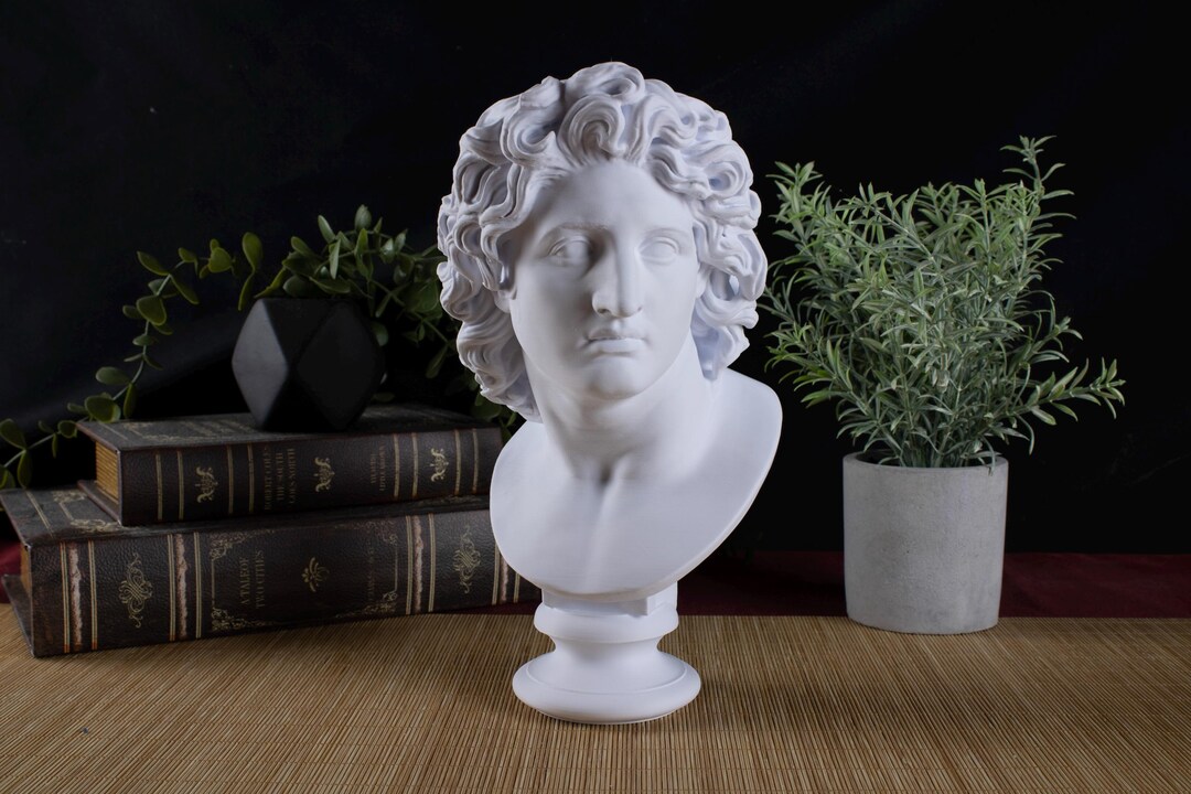 Alexander the Great as Helios Desktop Decoration Bust Sculpture ...