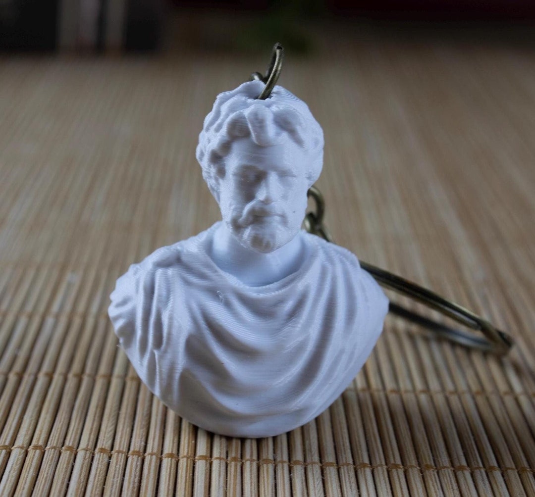 Epictetus Greek Stoic Philosopher Keychain - Etsy