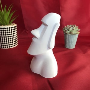 Moai Easter Island Heads Desktop Decoration Bust Sculpture - Decorative ...