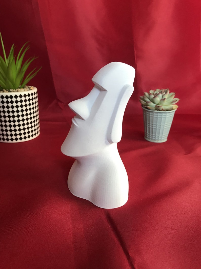 Moai Easter Island Heads Desktop Decoration Bust Sculpture - Etsy