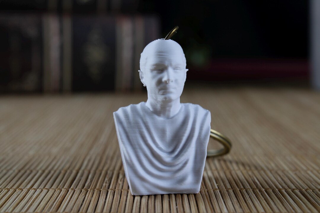 Seneca - Ancient Greek Philosopher Keychain - Etsy