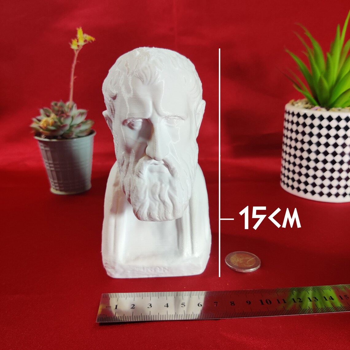 Zeno of Citium Bust: Stoic Philosopher PLA Desktop Statue - Etsy