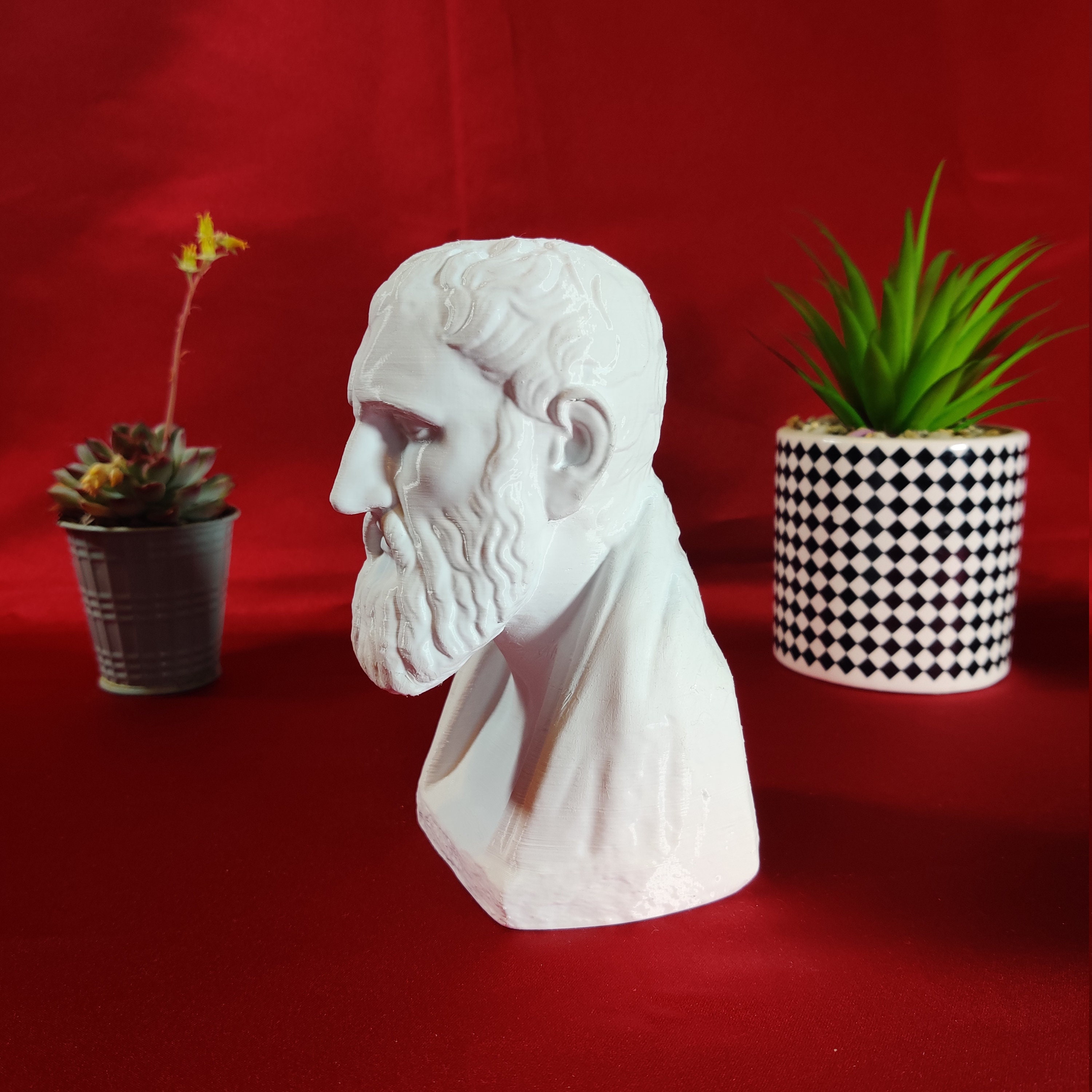 Zeno of Citium Bust: Stoic Philosopher PLA Desktop Statue - Etsy