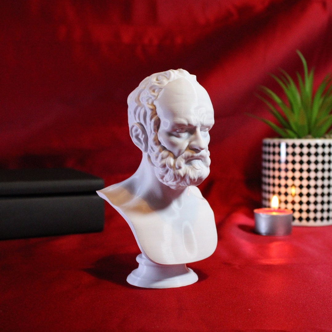 Empedocles Greek Pre-socratic Philosopher Desktop Decoration Bust ...