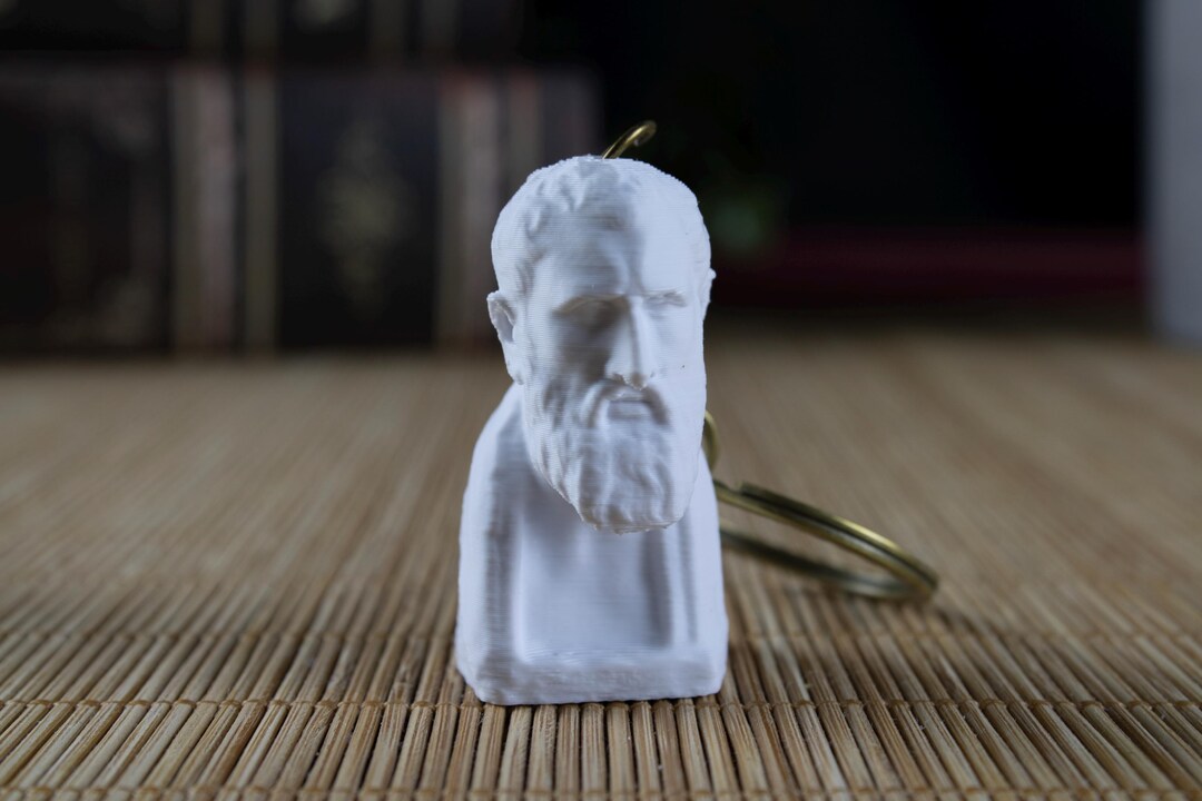 Zeno of Citium - Ancient Greek Philosopher Keychain - Etsy