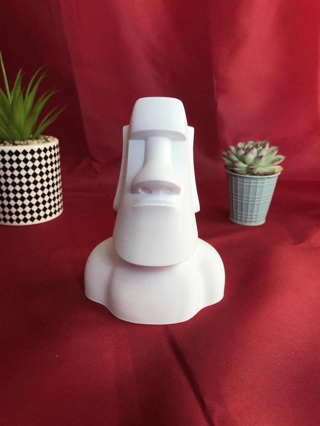 Moai Easter Island Heads Desktop Decoration Bust Sculpture - Decorative ...