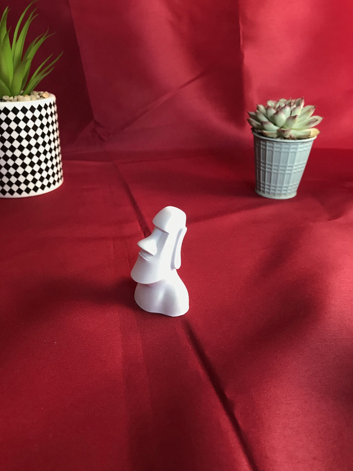 Moai Easter Island Heads Desktop Decoration Bust Sculpture - Decorative ...