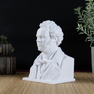 Franz Peter Schubert Austrian Composer - Desktop Decoration Bust ...