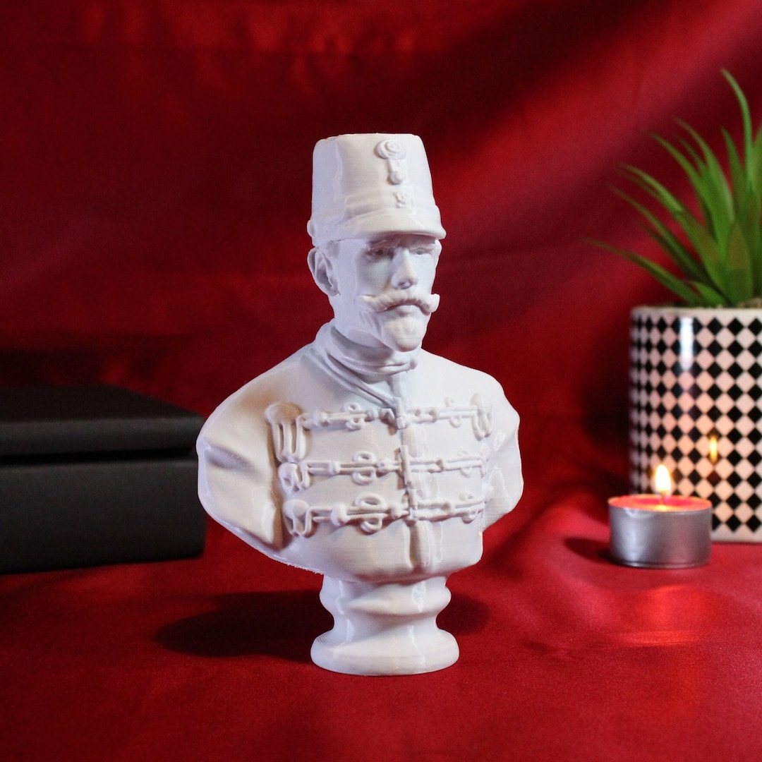 Archduke Rudolf, Crown Prince of Austria Desktop Decoration Bust ...