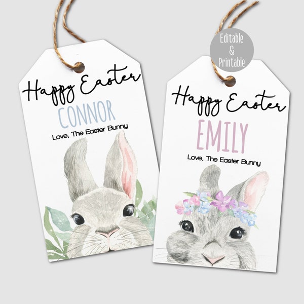 Easter Tags - Etsy