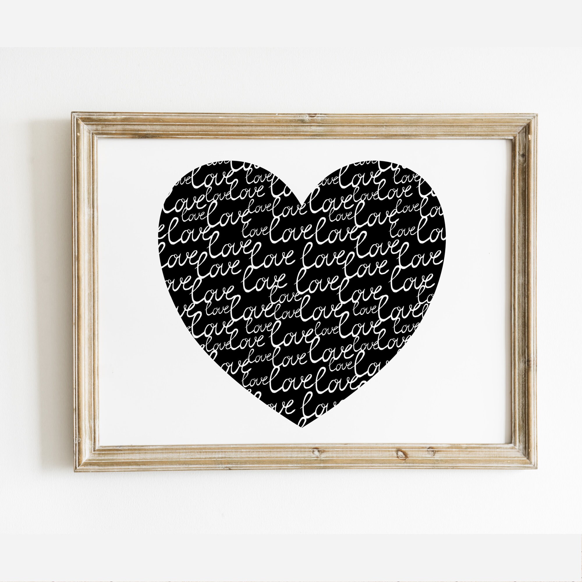 Valentines Day Printables, Set of 5 Gallery Wall Valentine Signs ...