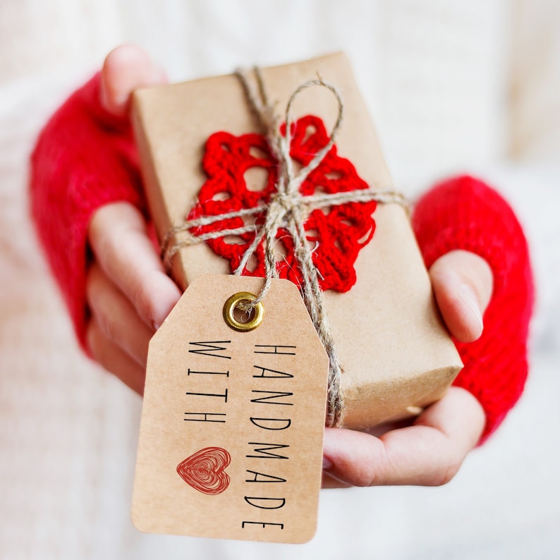 Printable Handmade With Love Gift Tags | Printable Gift Tags ...