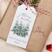 EDITABLE Christmas Gift Tag Template, Gift Tags, Christmas Tags ...