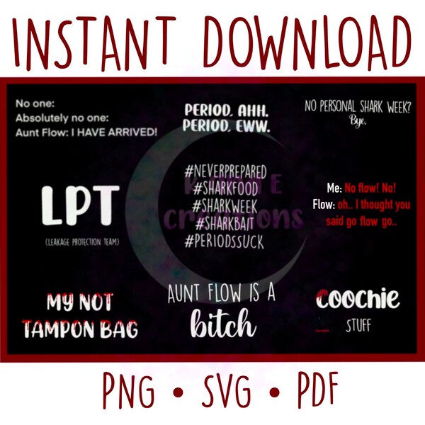 Funny Period - Etsy
