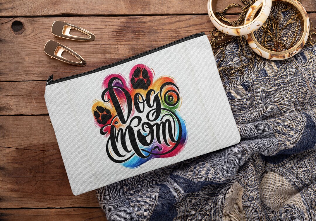 Rainbow Paw Print Dog Mom Digital Download - Instant Sublimation PNG ...