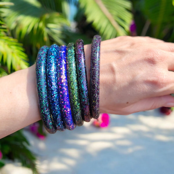 Resin Bracelet - Etsy