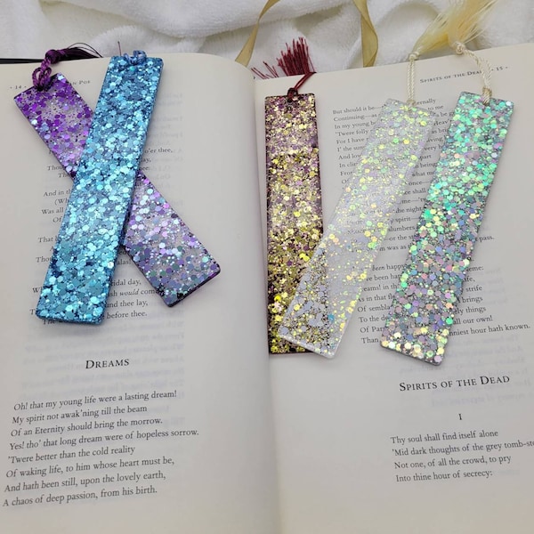 Resin Book Marks - Etsy