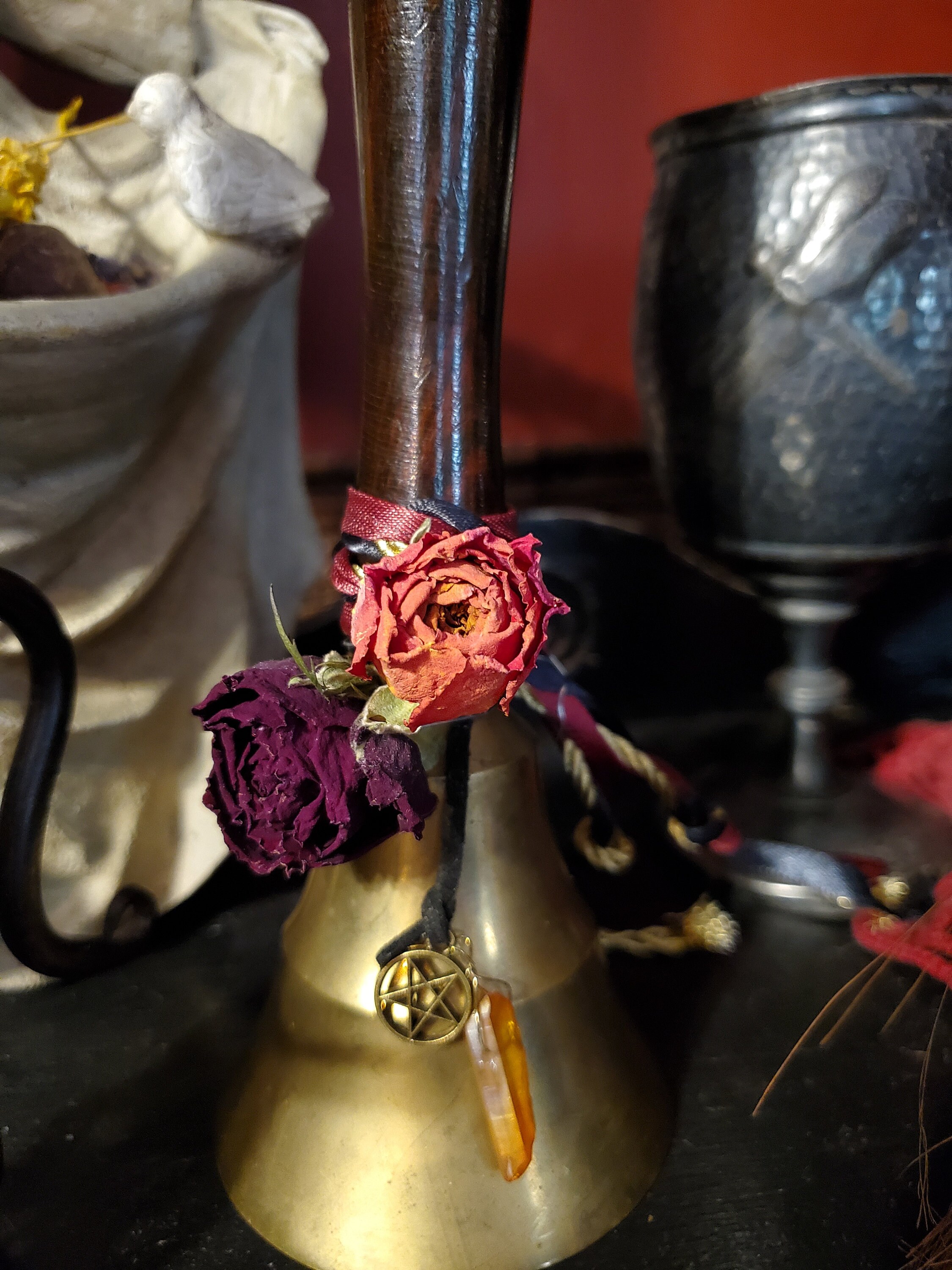 Altar Besom and Bell - Etsy