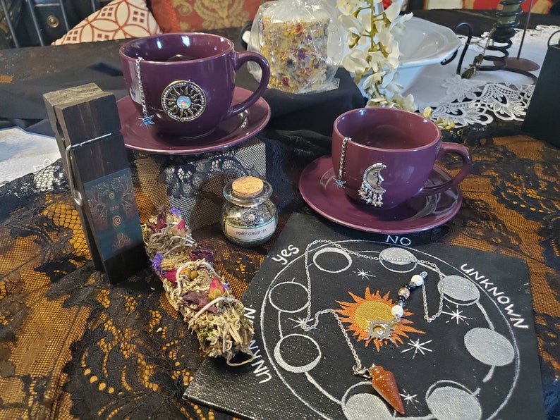 The witches tea set | Etsy