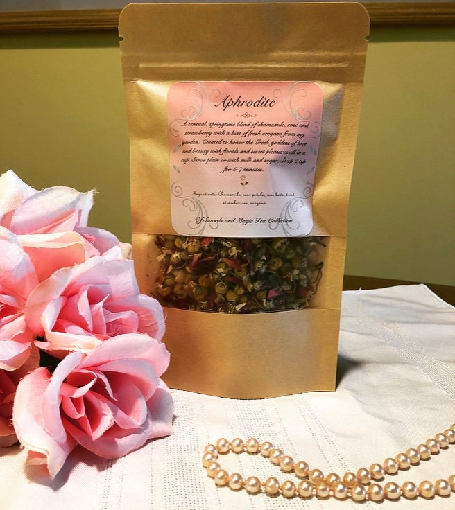 Aphrodite Deity Goddess Ritual Loose Leaf Tea - Etsy