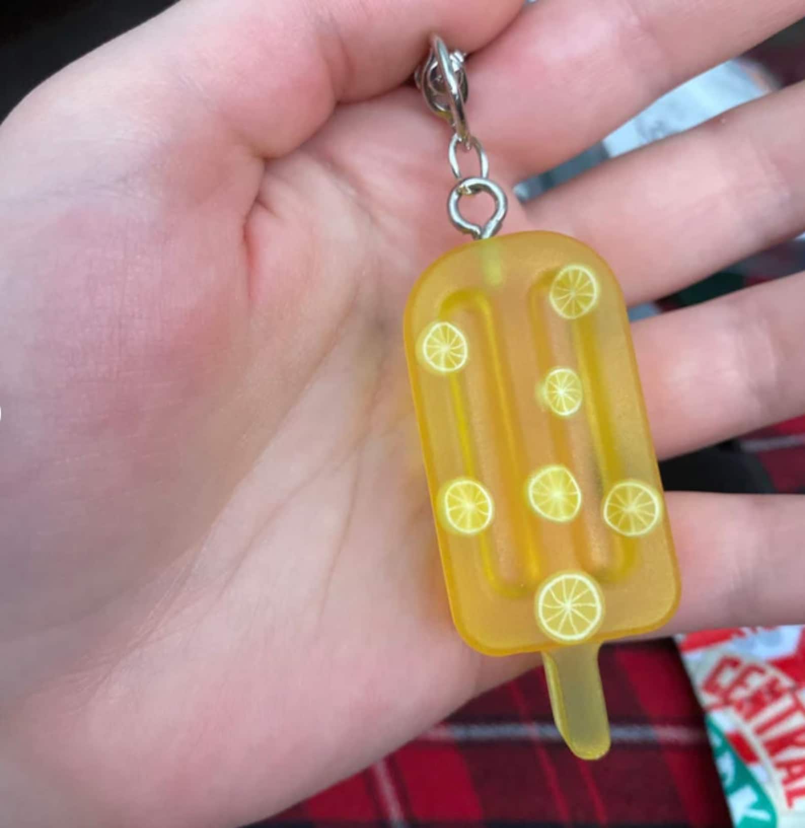 Resin Popsicle Keychain - Etsy